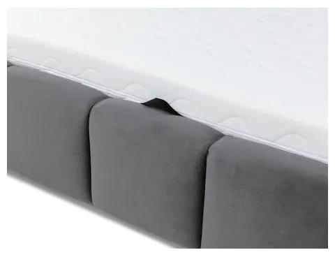 Čalouněná manželská postel Lisko, Rozměr postele: 140 x 200 cm, Barva potahu: Paros 05