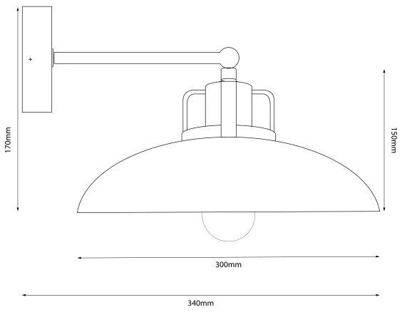 Brilagi - LED Nástěnné svítidlo FLAMENGO 1xE27/60W/230V béžová