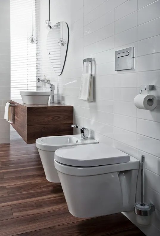 BISK Erga Futura, toaletní WC kartáč, chromový, ERG-02986