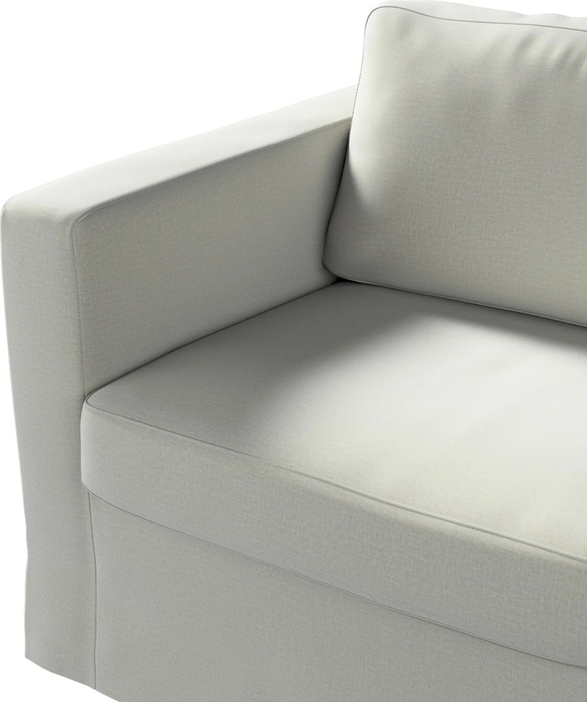 Potah na pohovku IKEA  Karlstad 2-místná , nerozkládací, dlouhý barva zelená látka sametová