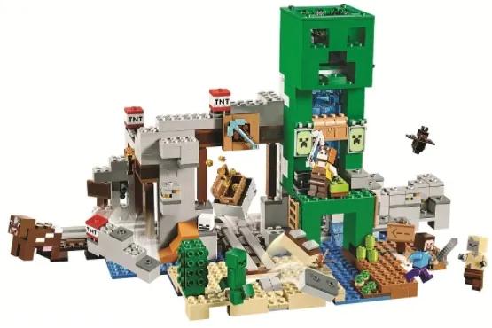 Minecraft stavebnice Creeprův důl