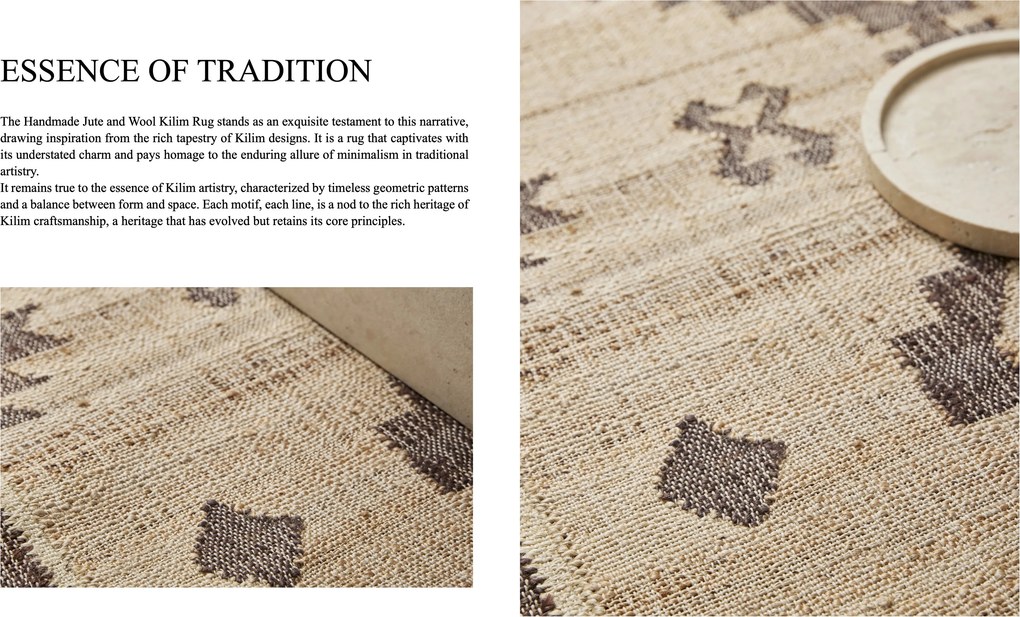 Diamond Carpets India, Ručně vázaný kusový koberec Serenade 2339 Natural, 140x200, béžová, chodba / předsíň