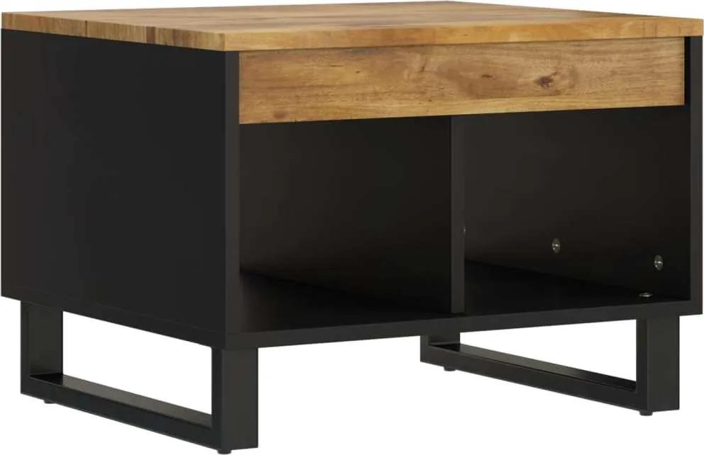vidaXL Konferenční stolek 55 x 50 x 40 cm masivní akáciové dřevo [352880] Barva: světle hnědá