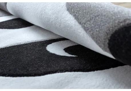 Dywany Luszczow Kusový koberec PETIT MEDVÍDEK PANDA, šedý Rozměr koberce: 160 x 220 cm