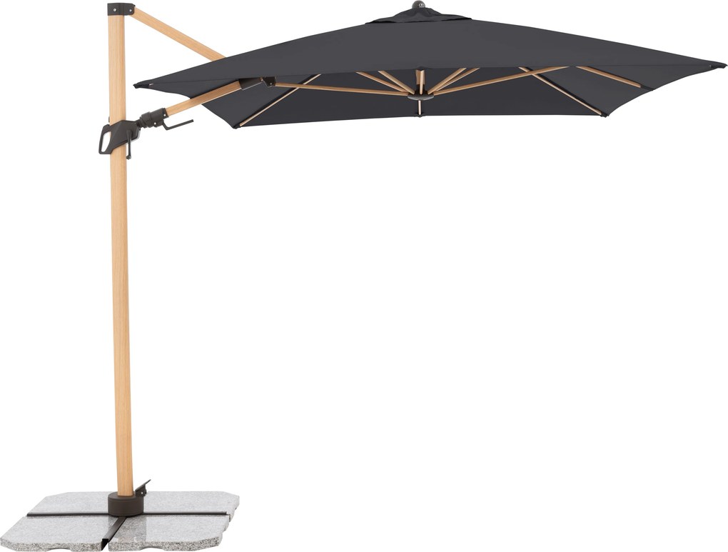 Doppler ALU WOOD 300 x 220 cm antracit