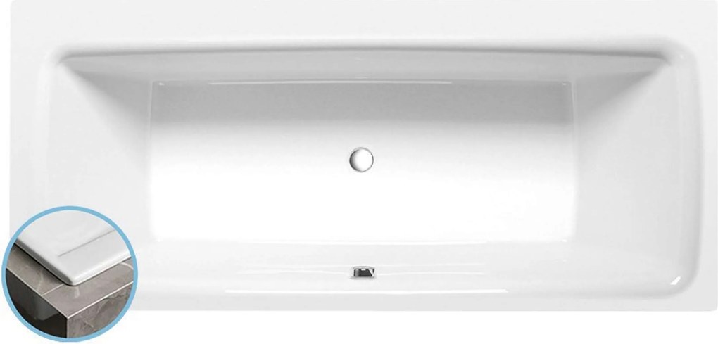 Polysan - Vana 170x80x47 cm, bílá 18611S