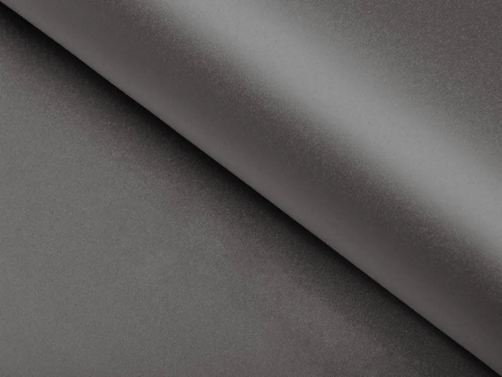 Biante Saténový běhoun na stůl polyesterový Satén LUX-004 Šedohnědý 20x140 cm