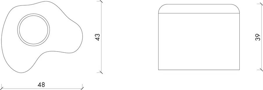 Kovový držák na zubní kartáčky ve stříbrné barvě Mis – noo.ma