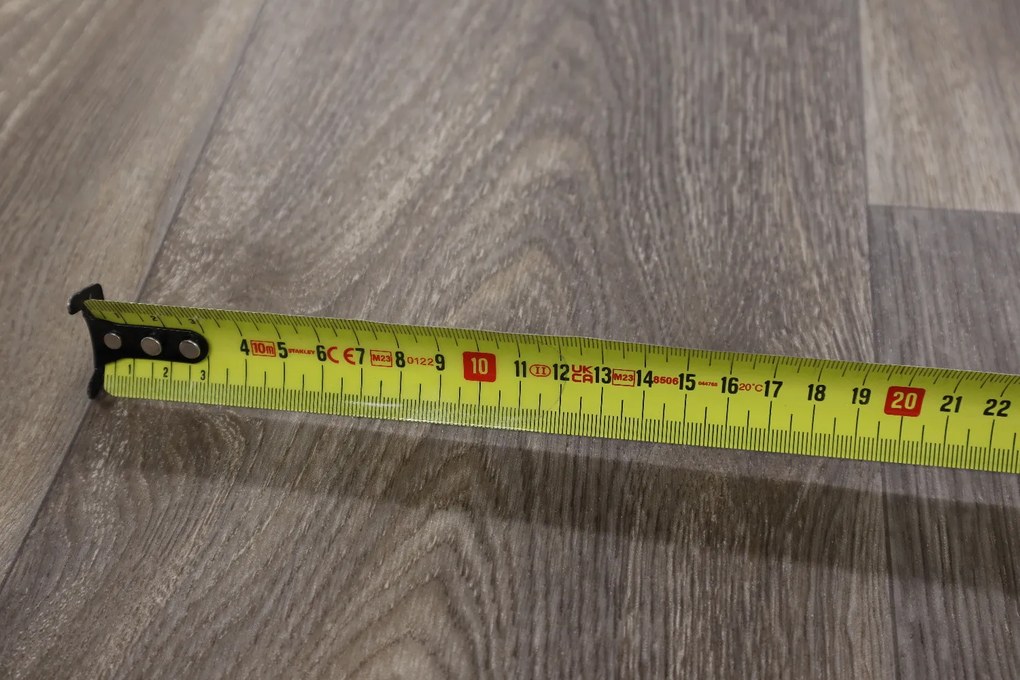 Beauflor, PVC podlaha - lino Toptex Texas Oak 693D - dub, na míru, šíře 5m, hnědá, filc, chodba / předsíň