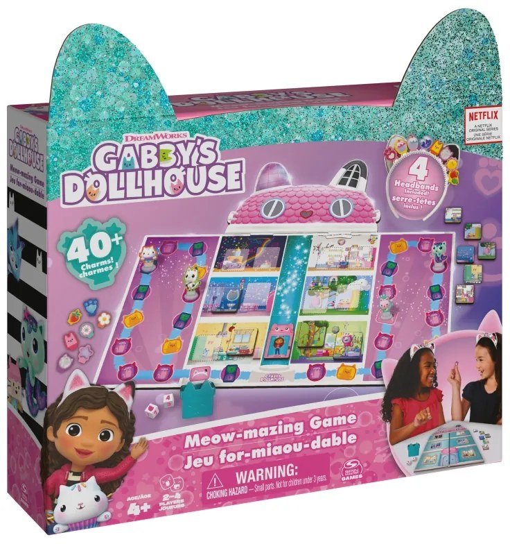 Smg Gabbys Dollhouse Kočičí Hra
