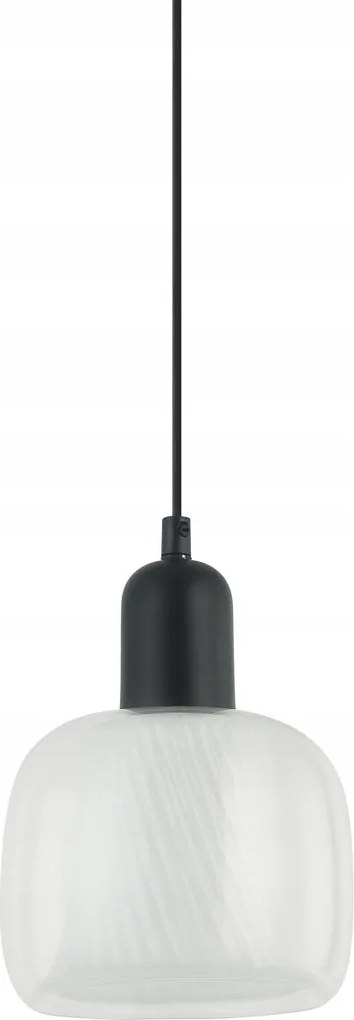 Závěsná lampa Lamezia PND-67594-1-BK+CL Italux