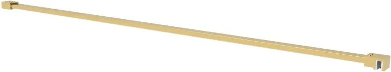 Erga Paris, sprchová zástěna Walk-In 60x200 cm, 8mm čiré sklo, zlatý lesklý profil, ERG-V02-PARIS-060x200-CL-GD