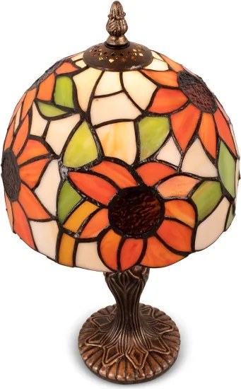 BRILAGI - Tiffany vitrážová stolní lampa SUNFLOWER 1xE27/60W/230V