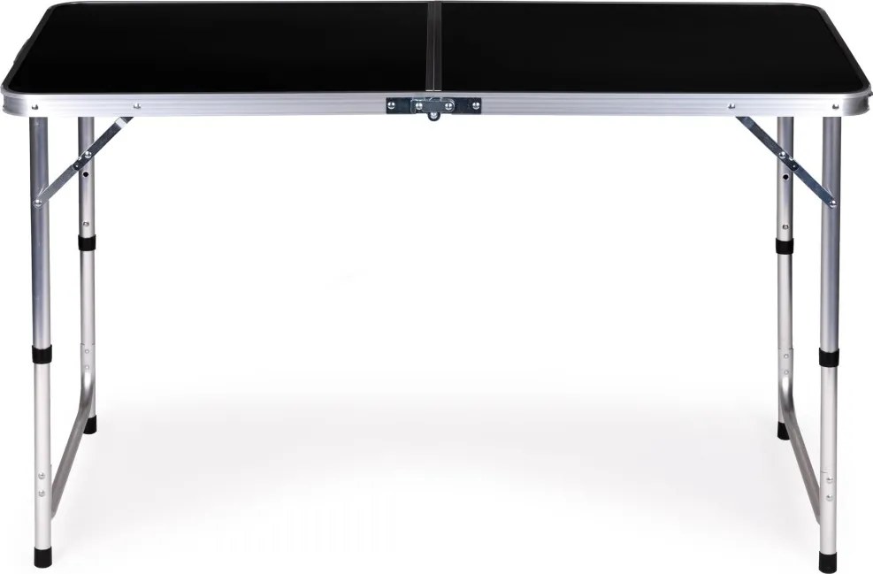 Skládací turistický stůl Veloca 120x60 cm černý