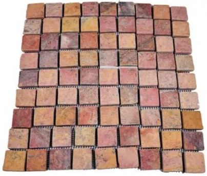 Mramorová mozaika Garth- červená obklady 1ks OEM D09649