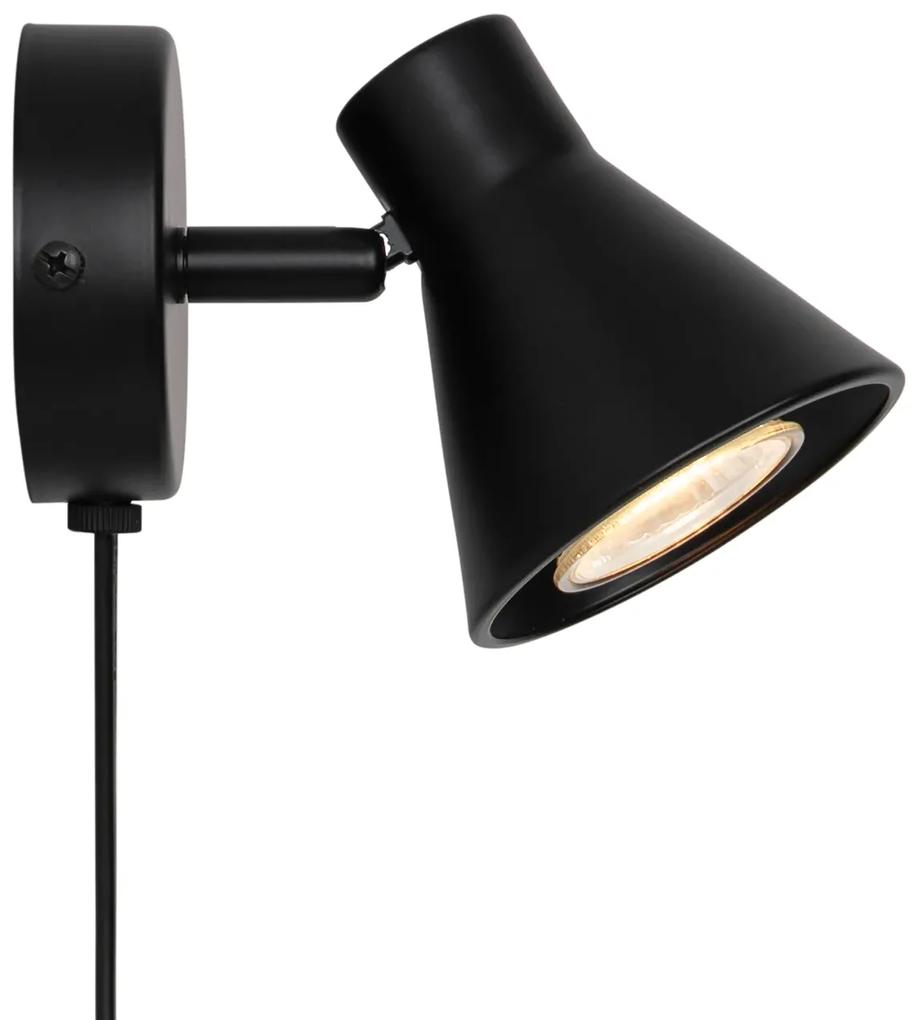 Variabilní nástěnná lampička NORDLUX Eik - černá