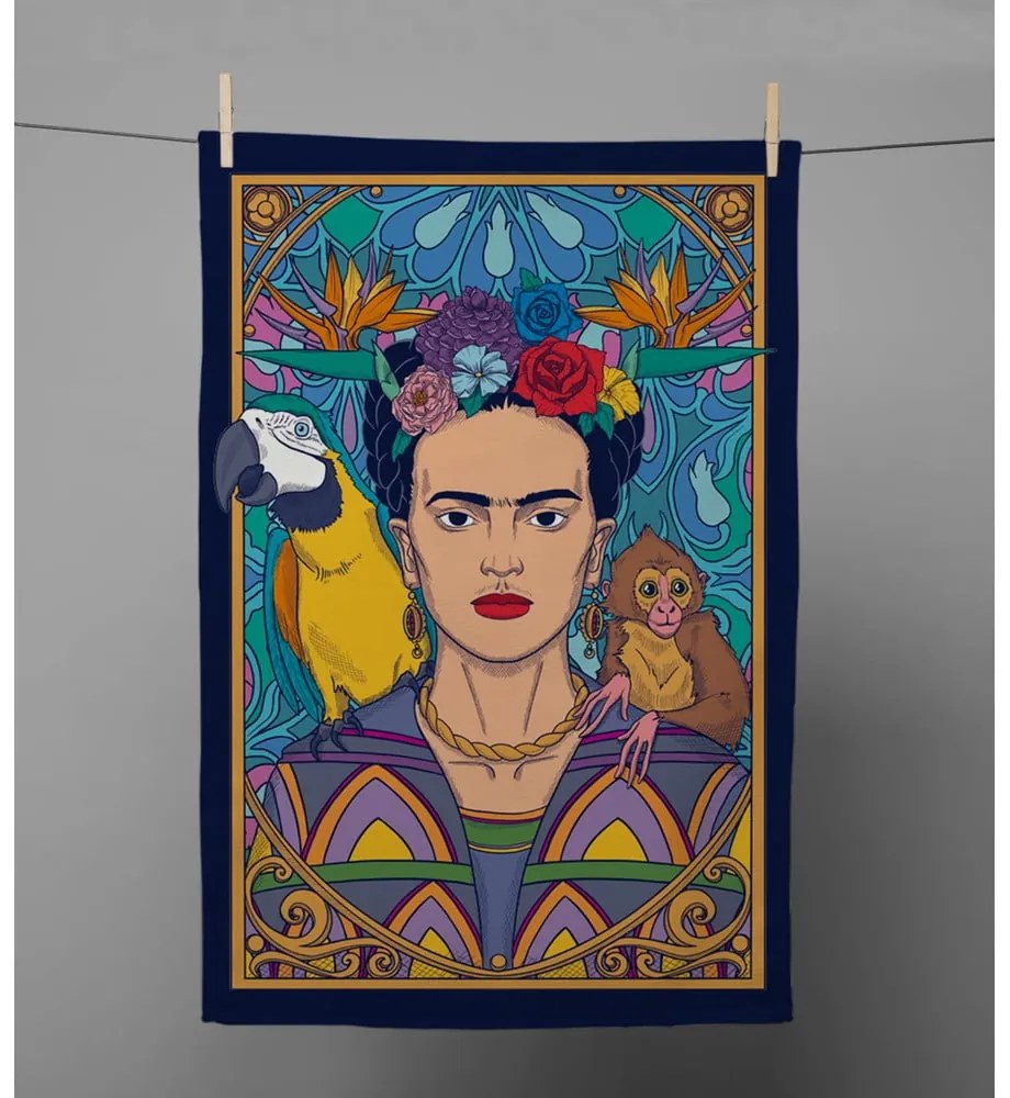 Utěrka 50x70 cm Frida ArtDeco – Frida Kahlo