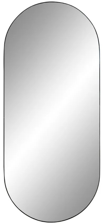 DNYMARIANNE -25% Nordic Living Černé kovové nástěnné zrcadlo Vincent 35 x 80 cm