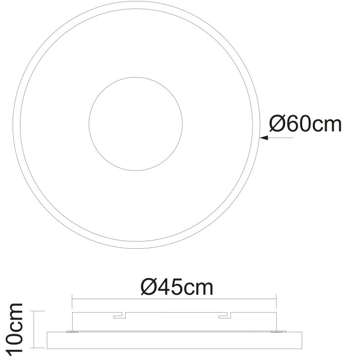 GLOBO JOLLI 41758-42B Stropní svítidlo