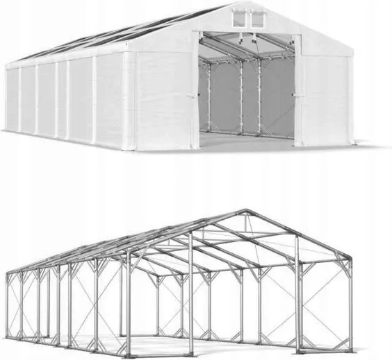 Výstavní stany 6x11 m Pavilony Das 580 Pp