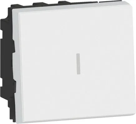 Legrand Mosaic vypínač č.7 2moduly bílá 77021
