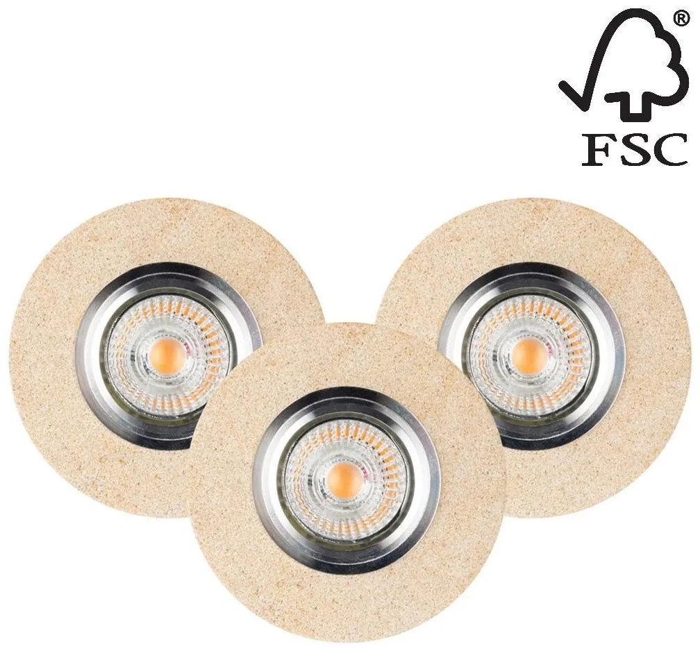 Spot-Light Spot-Light 2511339 - SADA 3x LED Podhledové svítidlo VITAR 1xGU10/5W/230V SP0757
