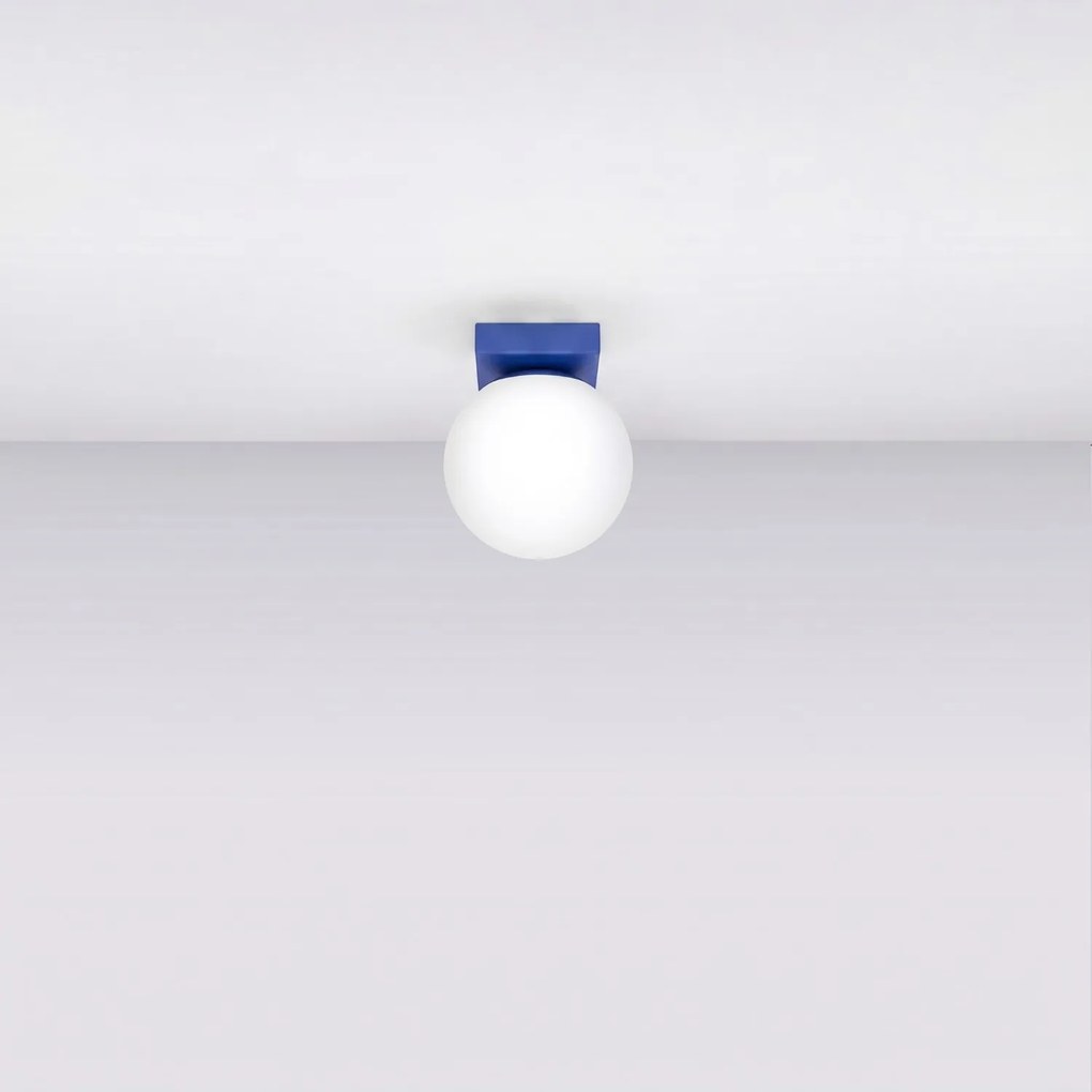 Sollux Lighting Stropní svítidlo YOLI 1 ultramarín