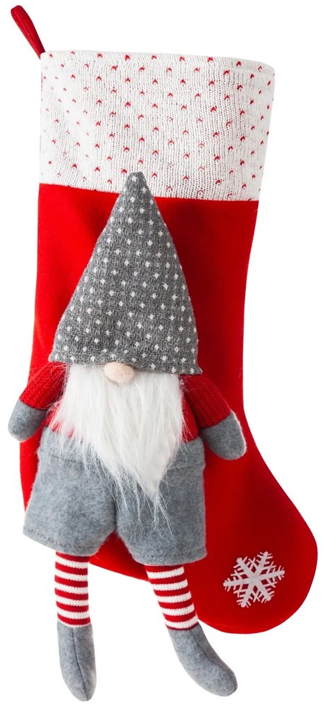 VÁNOČNÍ DEKORACE SANTA 10X50 CM VROROVANÁ