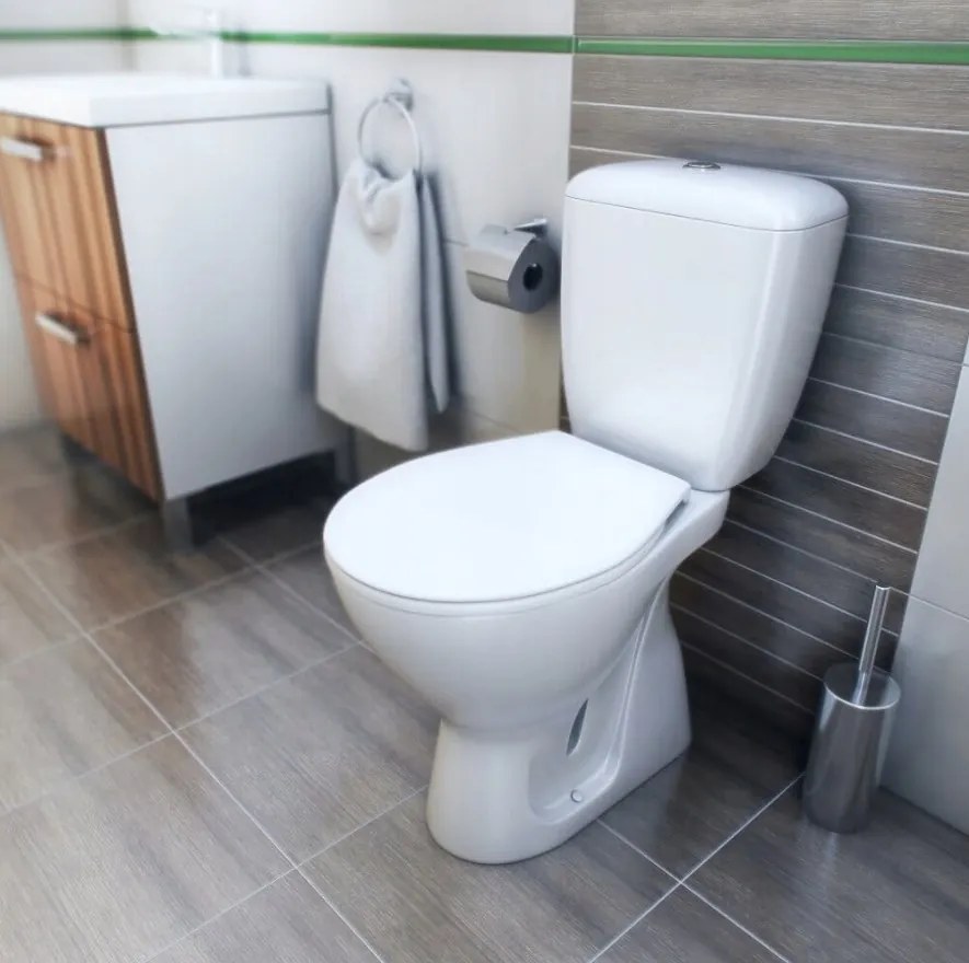 Cersanit Kaskáda, kombi wc se splachováním 3/6l, vertikální odpad + sedátko s polypropylenu, bílá, K100-207