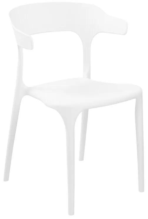 Set 4 ks jídelních židlí Gerry (bílá). 1079155