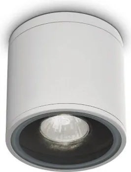 ILUX 122663 Venkovní stropní svítidlo Ideal Lux Gun PL1 bianco 122663 bílé 11cm IP44 - IDEALLUX