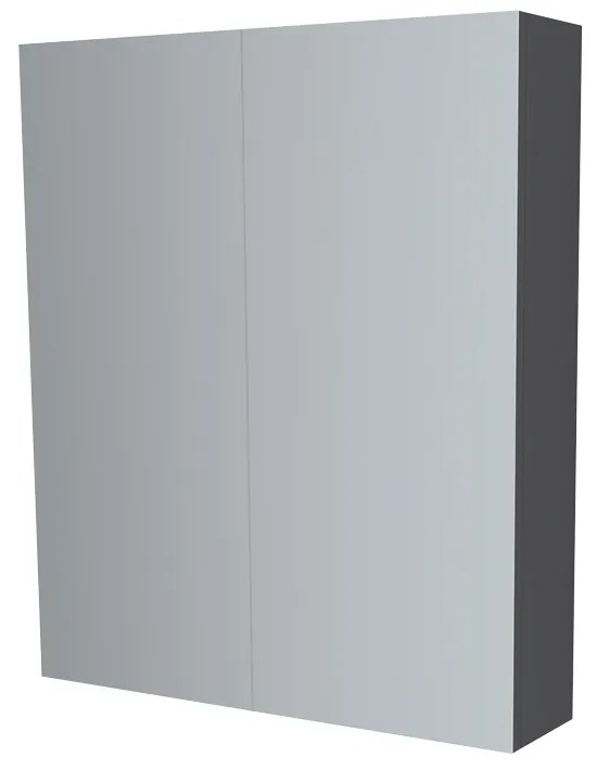Mereo Mereo, Koupelnová skříňka zrcadlová 80 cm, galerka, 2 x dvířka, Multidecor, CN798G82SEDD
