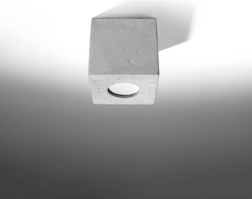 Sollux Lighting Stropní svítidlo QUAD beton