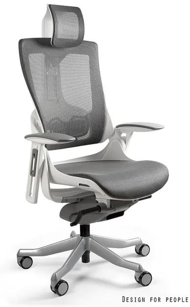 UNIQUE Kancelářská židle WAU 2, bílá základna/síťovina