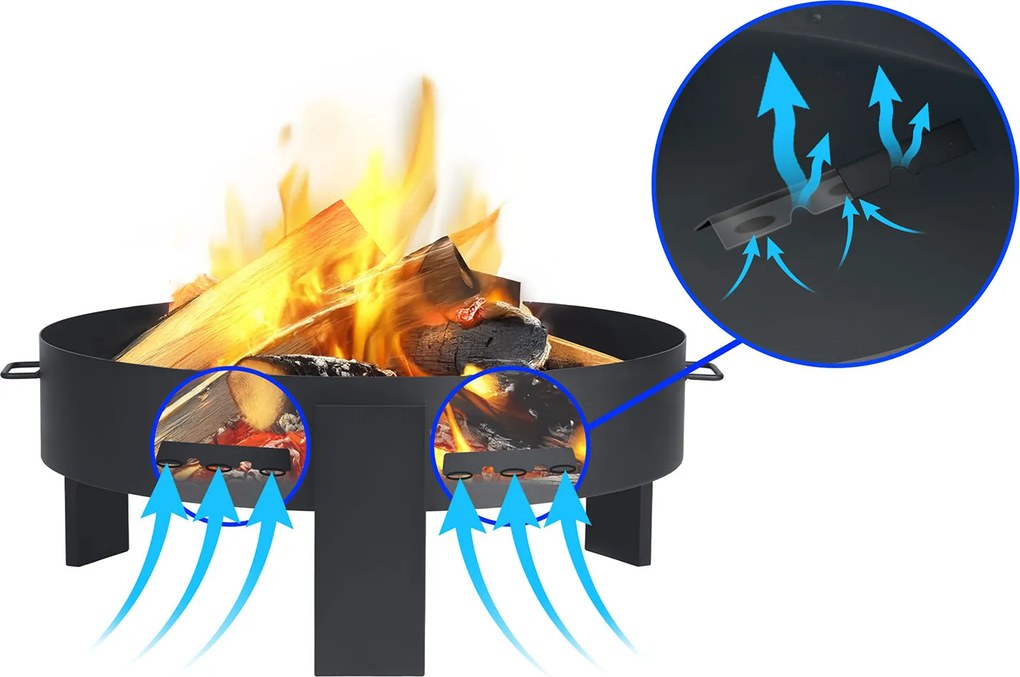 Zahradní ohniště 80 cm Berdsen BD-883