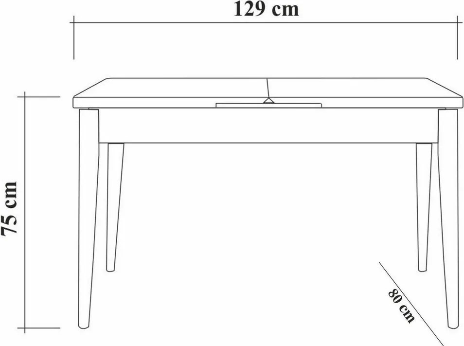Jídelní set Vina Atlantic Pine and Green, 4 ks