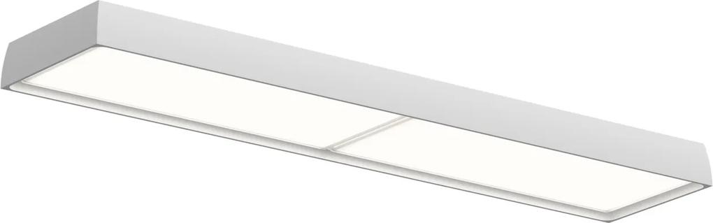 Stropní světlo Slim Box Semi Recessed LED 3000K s mikroprismatickým difuzorem ovládání osvětlení přes Bluetooth bílé