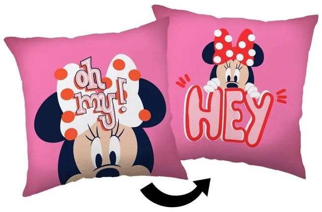 Jerry Fabrics polštářek Minnie Hey 40x40 cm