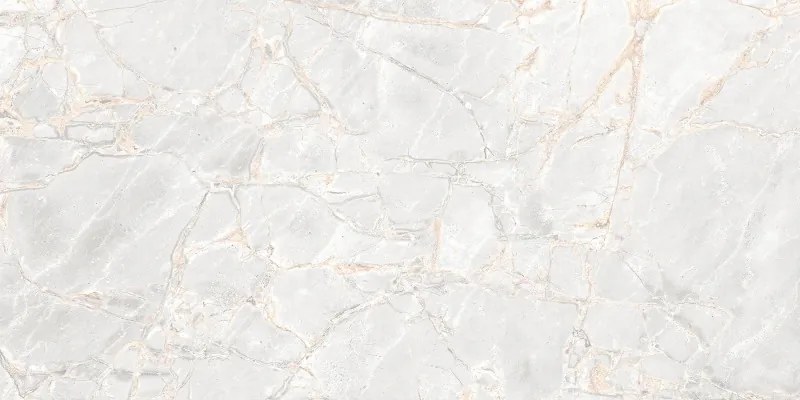 Mexen Rubble Bianco leštěný rektifikovaný gres G1, podlahová a stěnová dlaždice 120 x 60 cm, carving - TL401-120-060-00