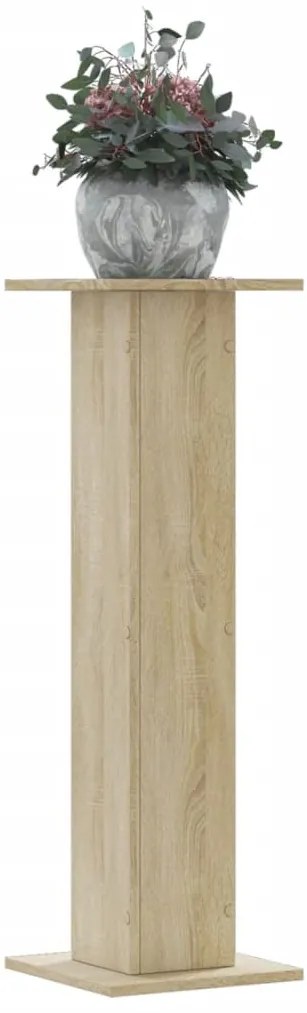 Stojany na rostliny 2 ks dub sonoma 30 x 30 x 95 cm kompozit 3307875