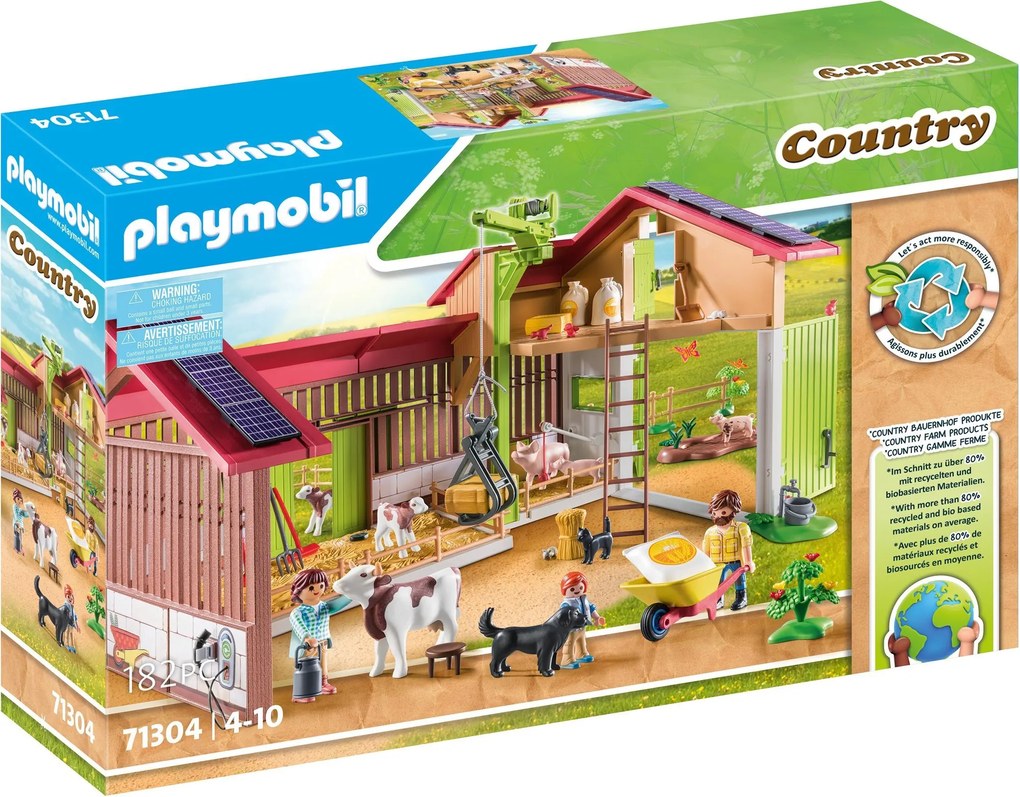 Stavebnice playmobil 71304 velká farma