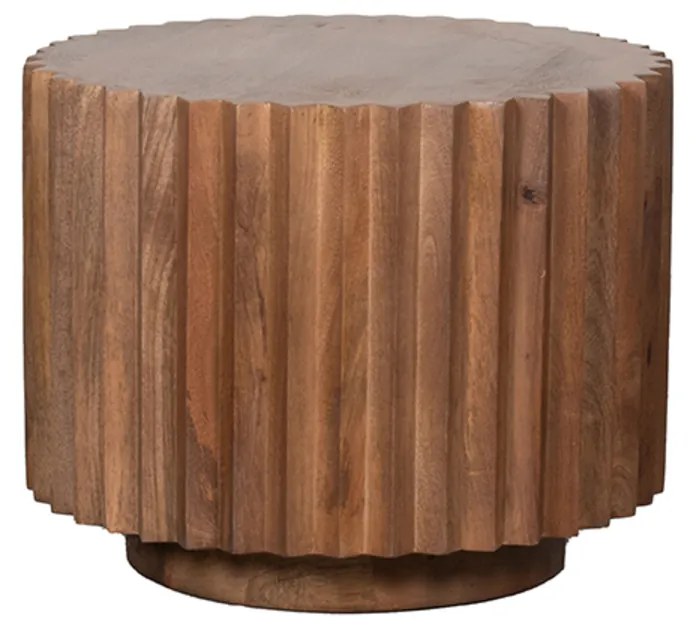 LABEL51 Konferenční stolek NOVAN hnědý 50 cm