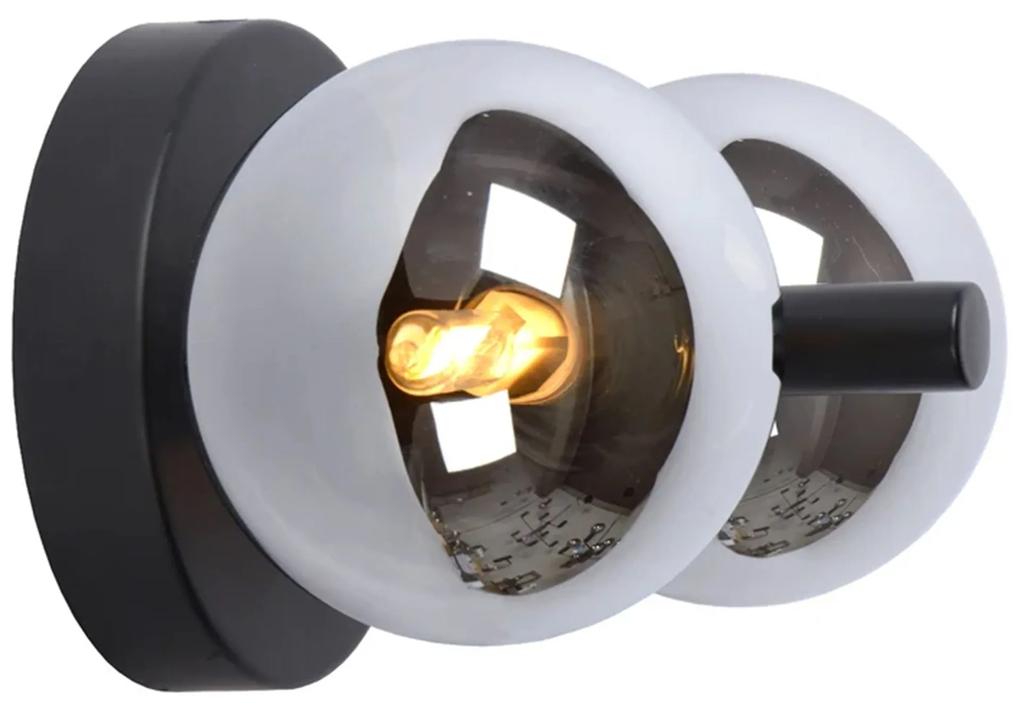 Toolight, nástěnné svítidlo 2xE27 APP1162-2W, černá, OSW-14016
