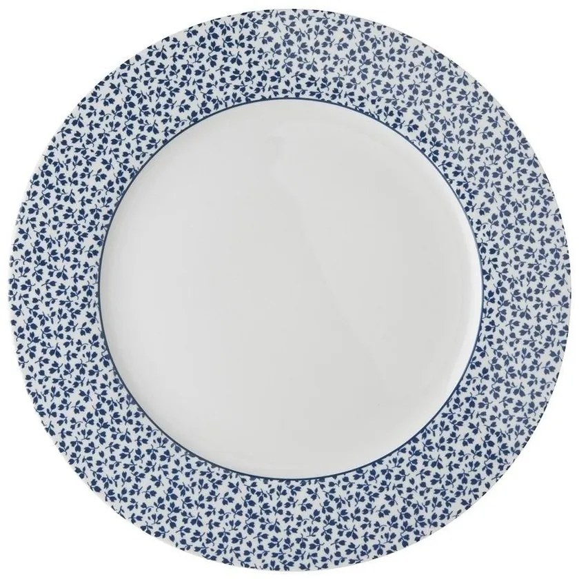 Mělký talíř Floris blue 26cm, Laura Ashley UK