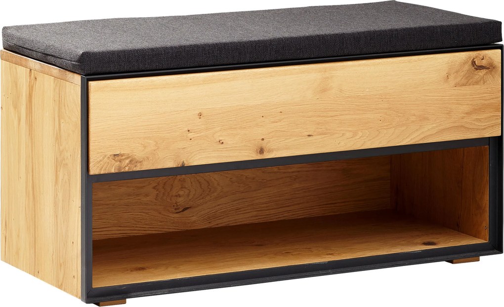 XXXLutz ŠATNÍ LAVICE, 85/44,8/38 cm Linea Natura - Šatní skříně - 001770004603