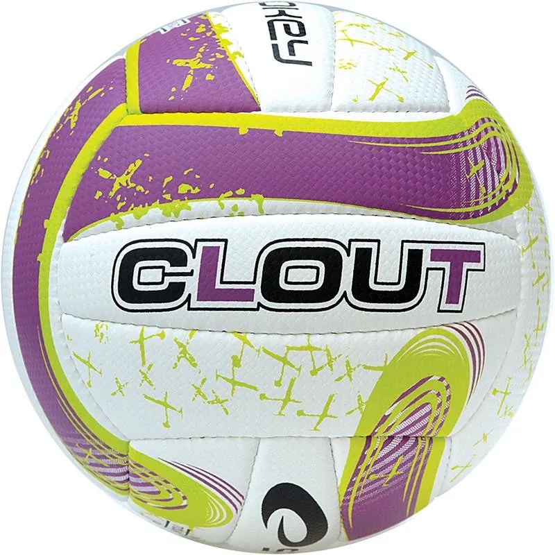 Spokey CLOUT II Volejbalový míč fialový č.5
