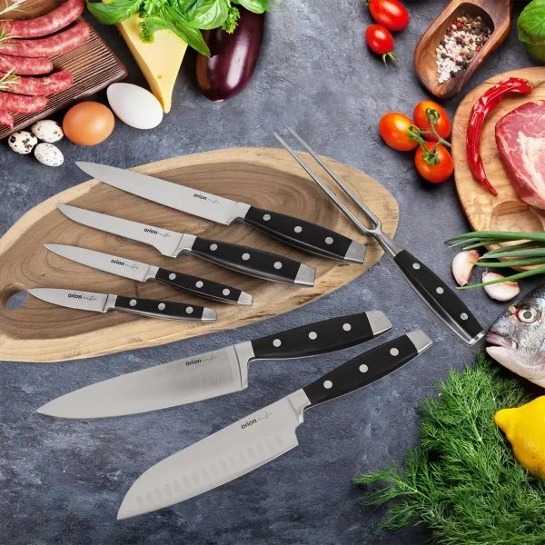 Orion domácí potřeby Kuchyňský nůž MASTER santoku 18,5 cm