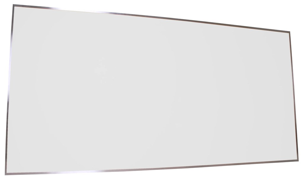 VYLEN Pěnová nástěnka s hliníkovým rámem 200 x 100 cm Barva: 00 Bílá