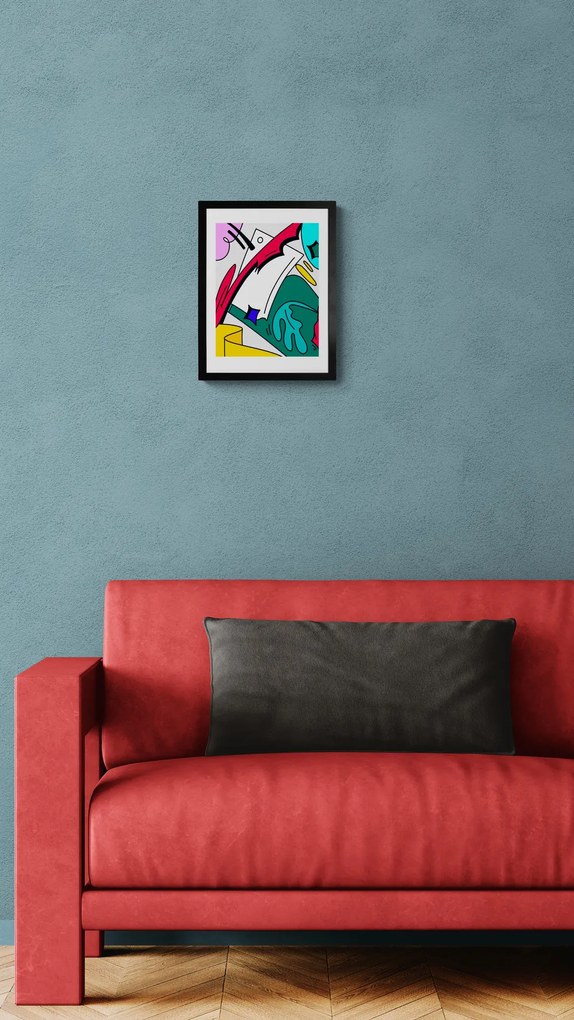 PAUSER | Cleaver I Rám: Černý, Velikost: 30 x 20 cm