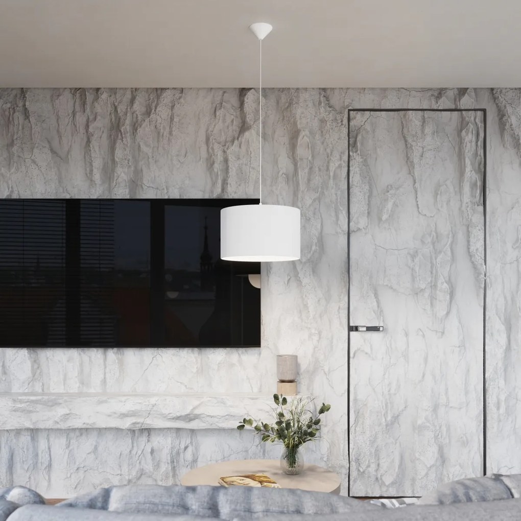 Sollux Lighting Závěsná lampa NOVA 40 bílá